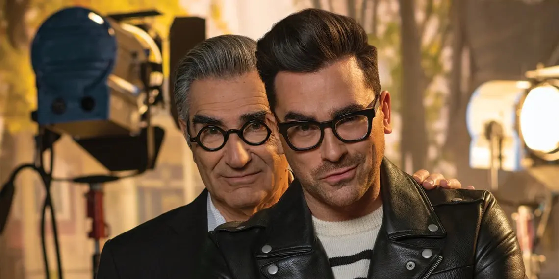 Father/Son Duo Eugene Levy, Dan Levy to Host 2024 Emmy Awards!