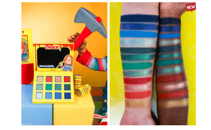 GLAMLITE Introduces "Chucky" Inspired Makeup Line