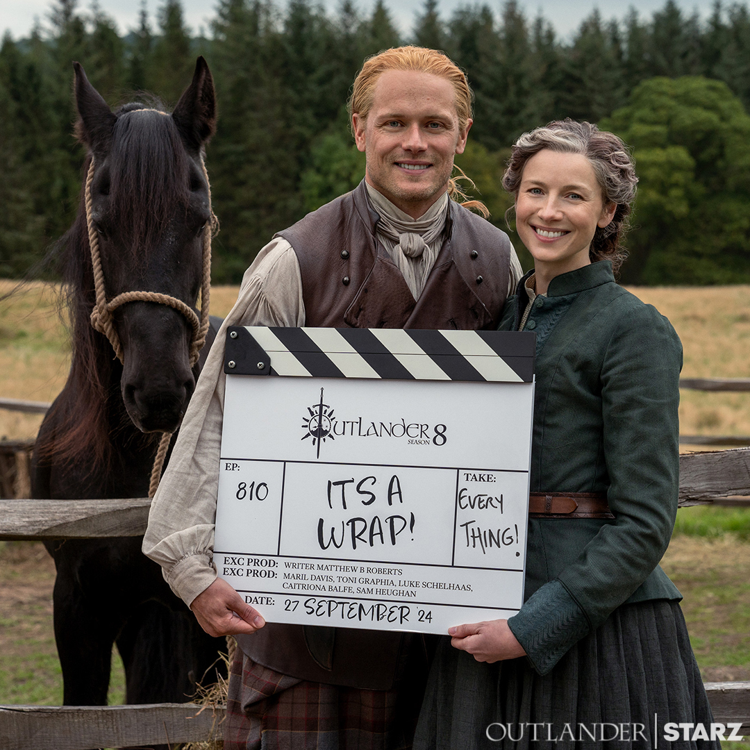 "Outlander" Officially Wraps Filming on Last Season