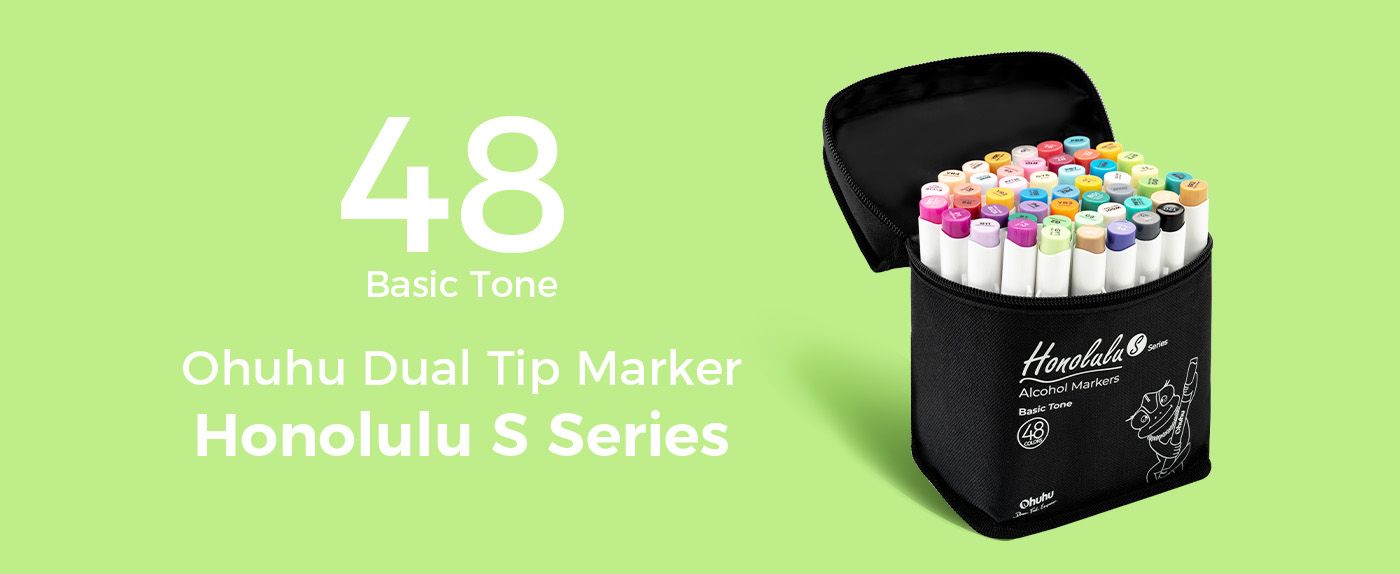 Ohuhu Announces Honolulu S Series Alcohol Markers