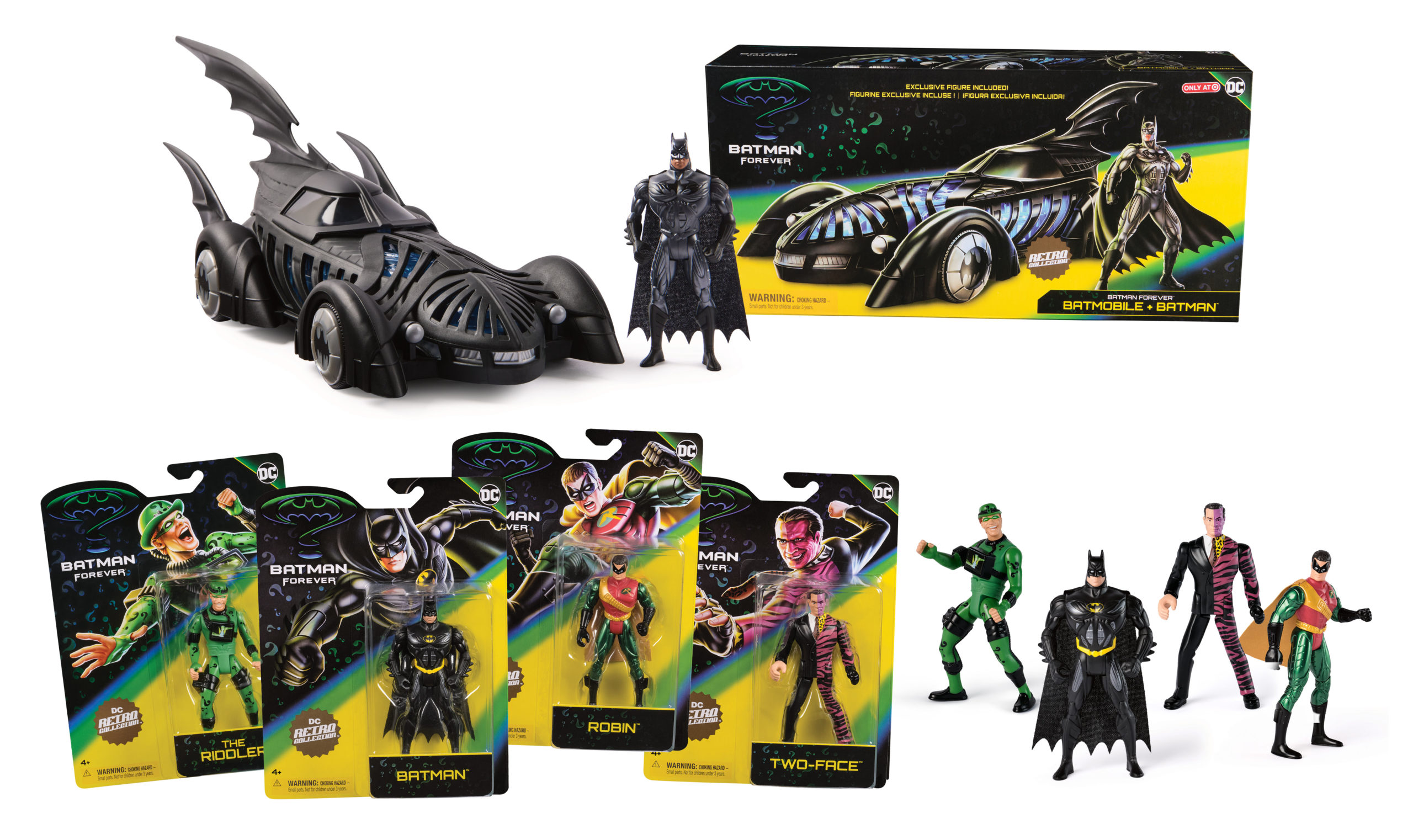 Relive Your Childhood with "Batman Forever" Toys from Spin Master!