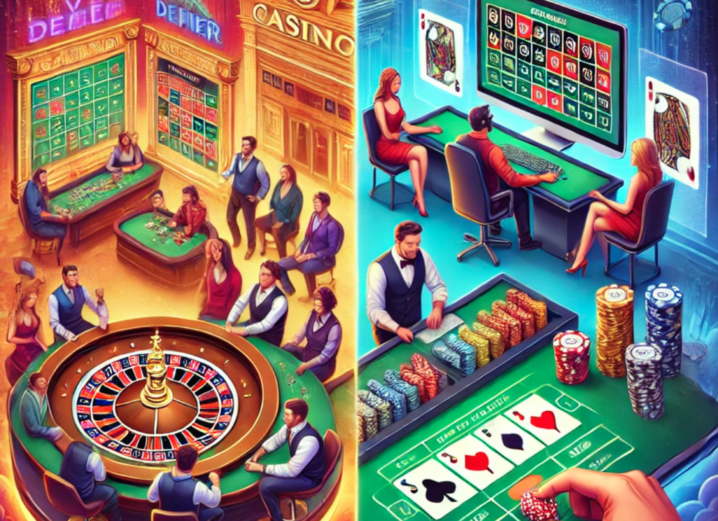 Comparing Live Dealer and Virtual Casino Games: Which Suits You Best?