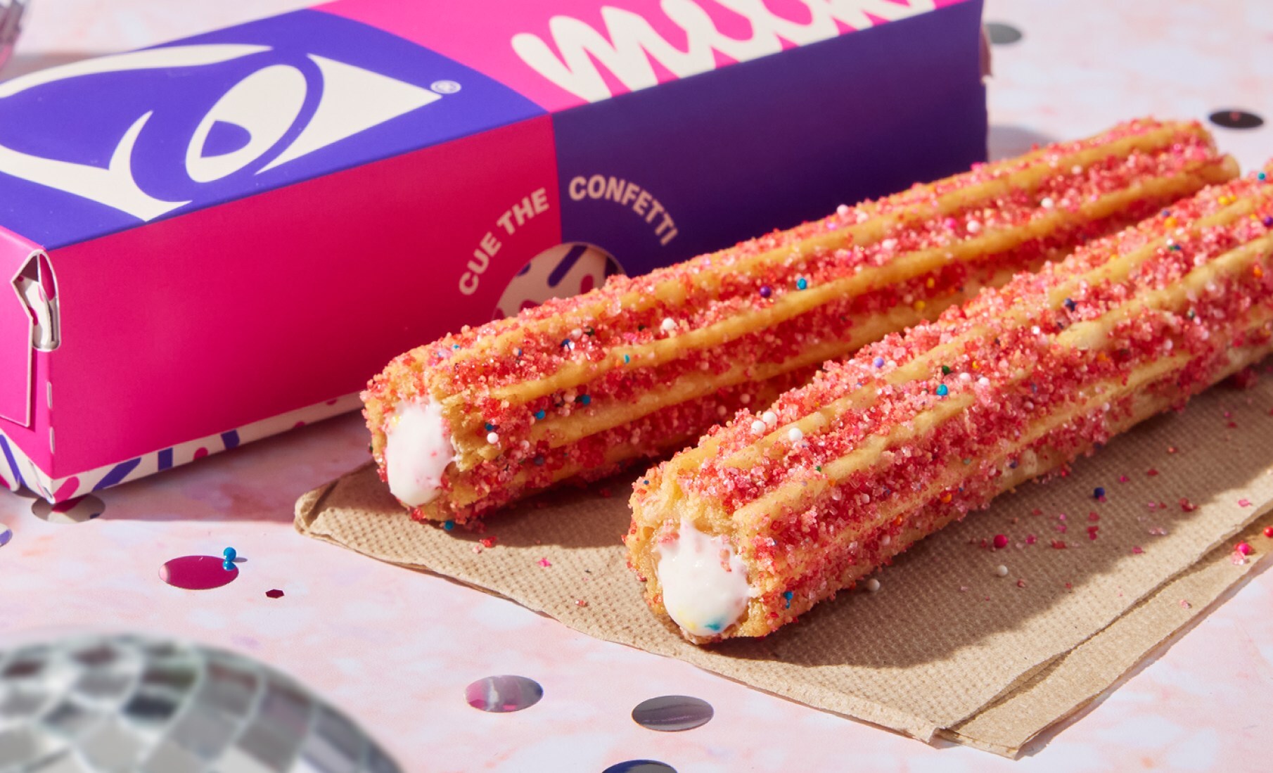 Taco Bell, Milk Bar Team up for Birthday Cake Churro