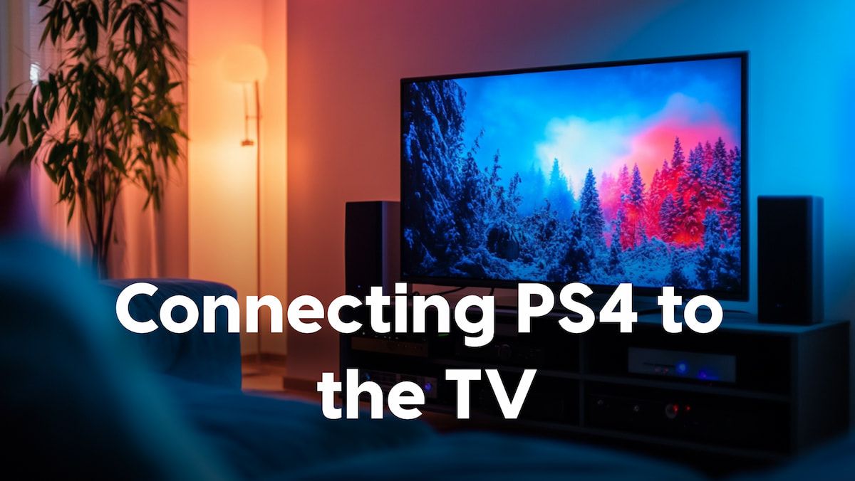 Connecting Your PS4 to Your TV: A Comprehensive Guide