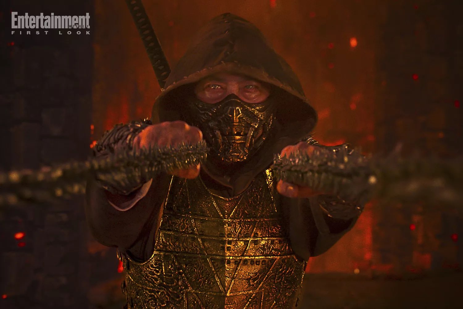 First Looks at Scorpion, Johnny Cage and More from "Mortal Kombat 2"