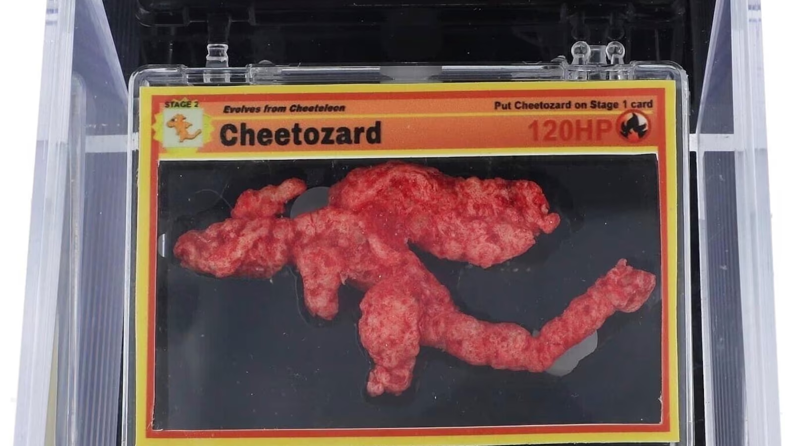 Pokémon-Shaped-Cheeto Cheetozard Sells at Auction for $87,800