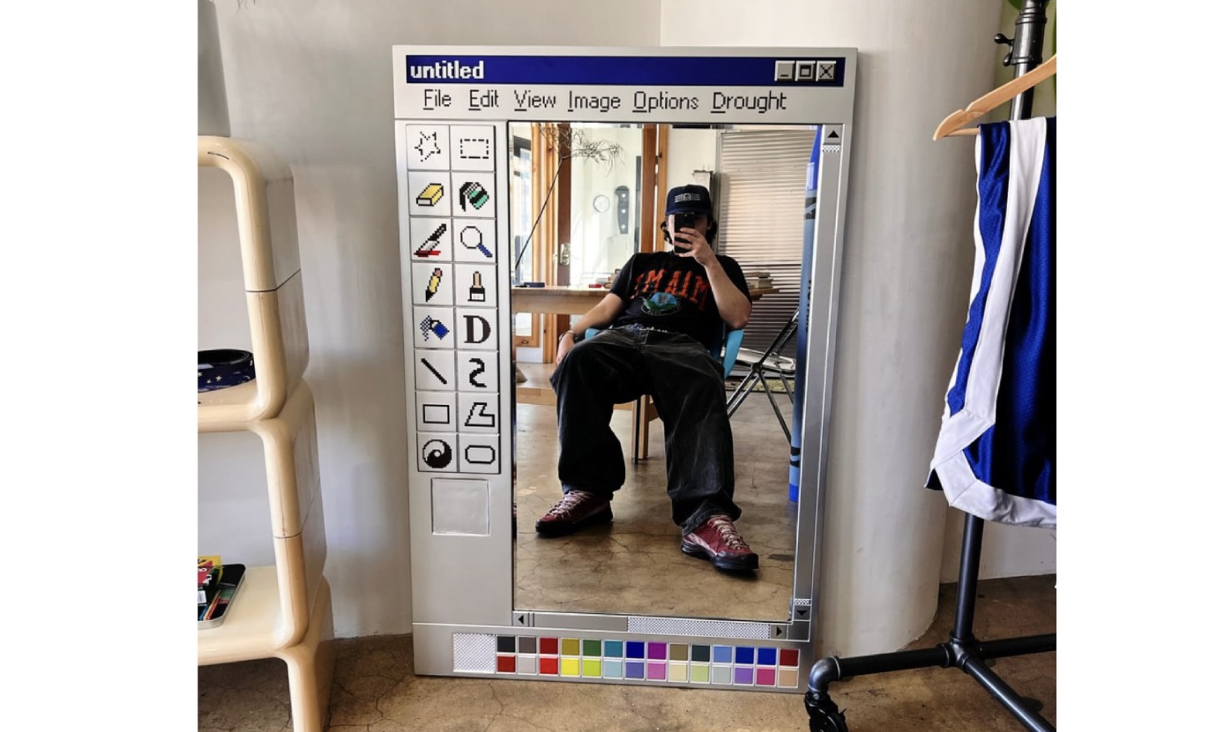 We Want One of Drought's MS Paint Mirrors