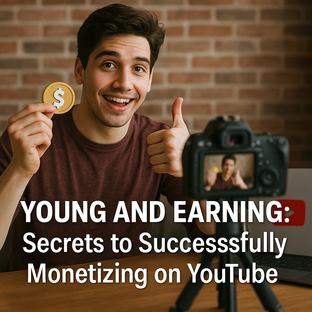 Young and Earning: Secrets to Successfully Monetizing on YouTube