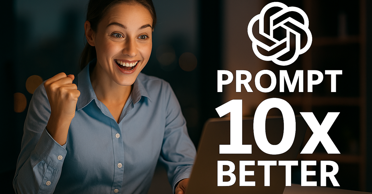 The 10X Prompt: One ChatGPT Prompt to Master Prompt Engineering in 2025