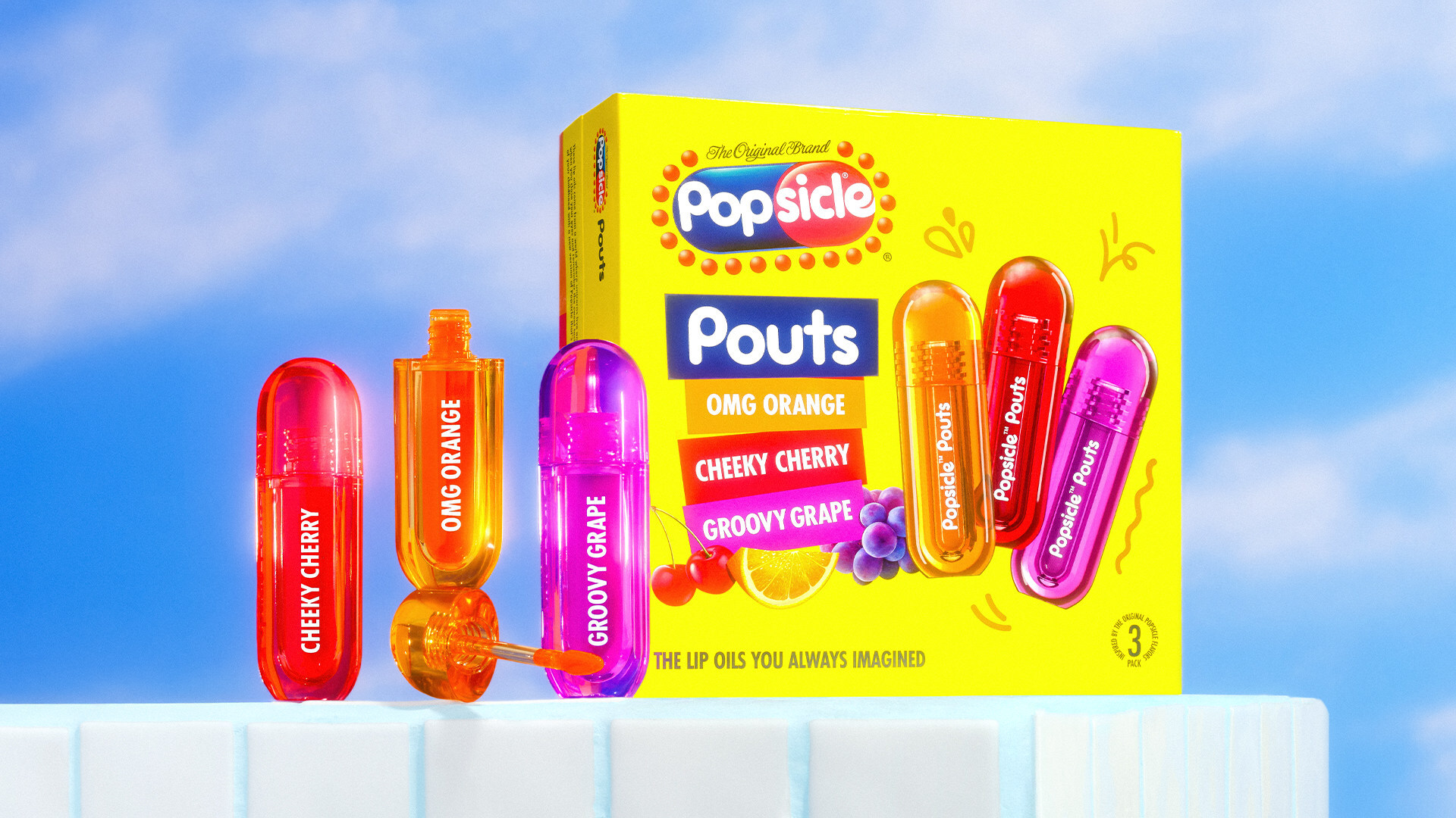 Recreate Ice Pop-Stained Lips With Popsicle Pouts Lip Oils