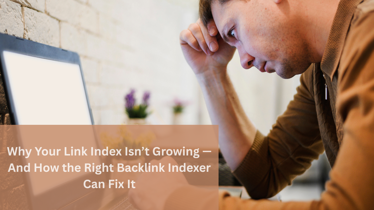 Why Your Link Index Isn’t Growing — And How the Right Backlink Indexer ...