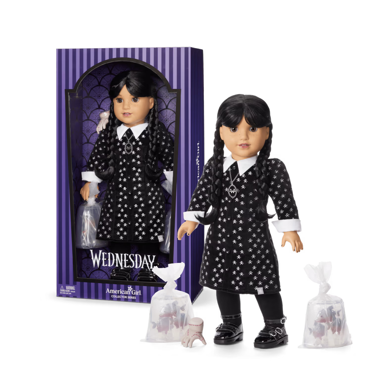 American Girl Releases Official Wednesday Addams Doll