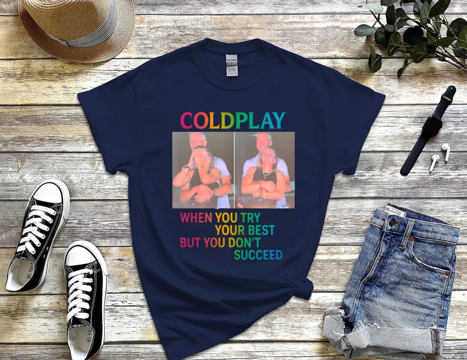 Coldplay Kiss Cam Moment Becomes Etsy Treasure Trove