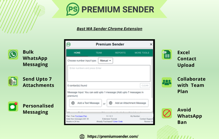 How to use Premium Sender – the best WhatsApp bulk sender in 2025?