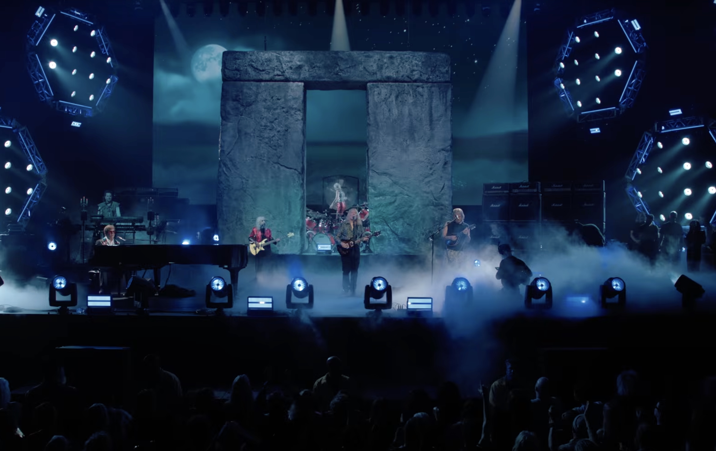 Spinal Tap Releases "Stonehenge" Music Video with Sir Elton John!