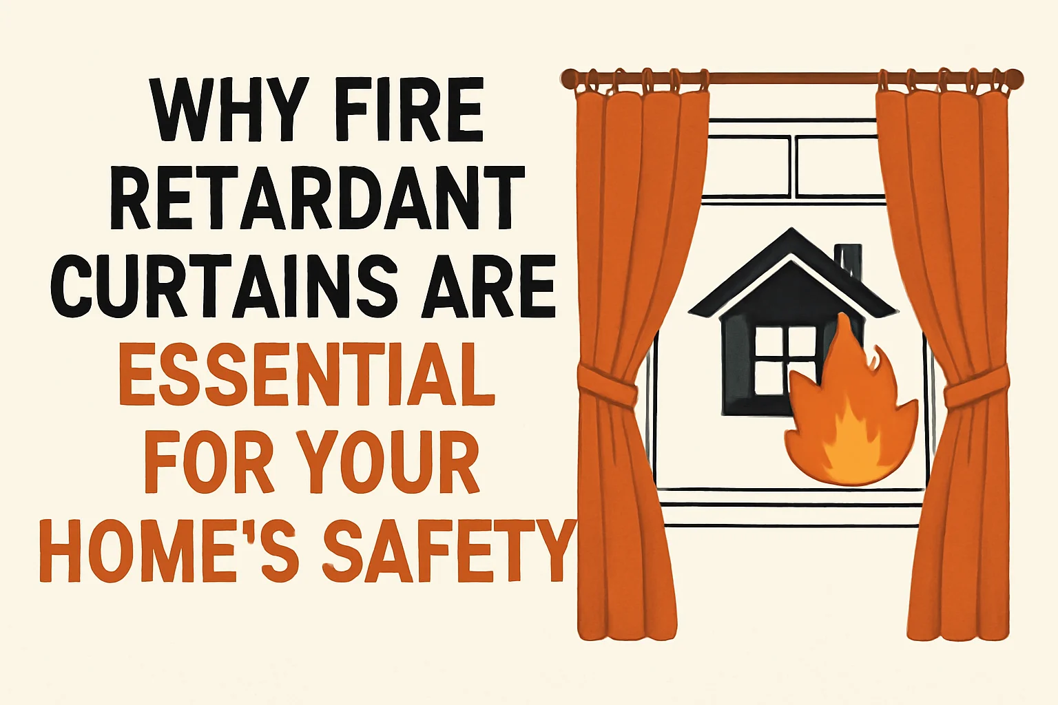Why Fire Retardant Curtains Are Essential for Your Home's Safety