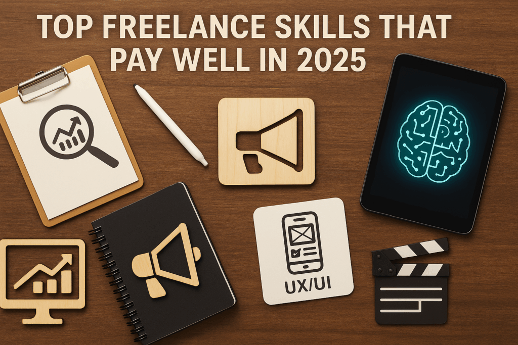 Freelance Skills That Pay Well – Data, Rates, and Trends in 2025