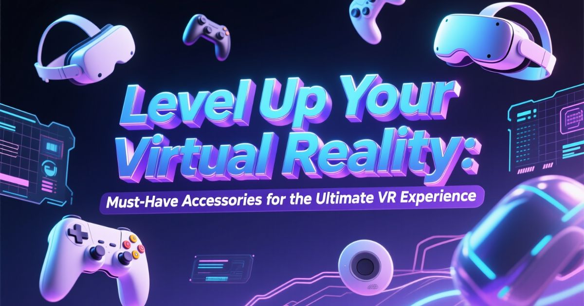 Level Up Your Virtual Reality: Must-Have Accessories for the Ultimate ...