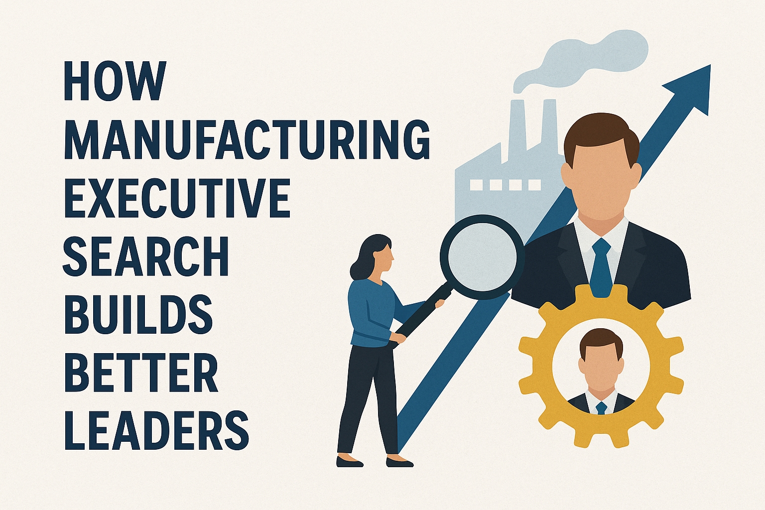 How Manufacturing Executive Search Builds Better Leaders
