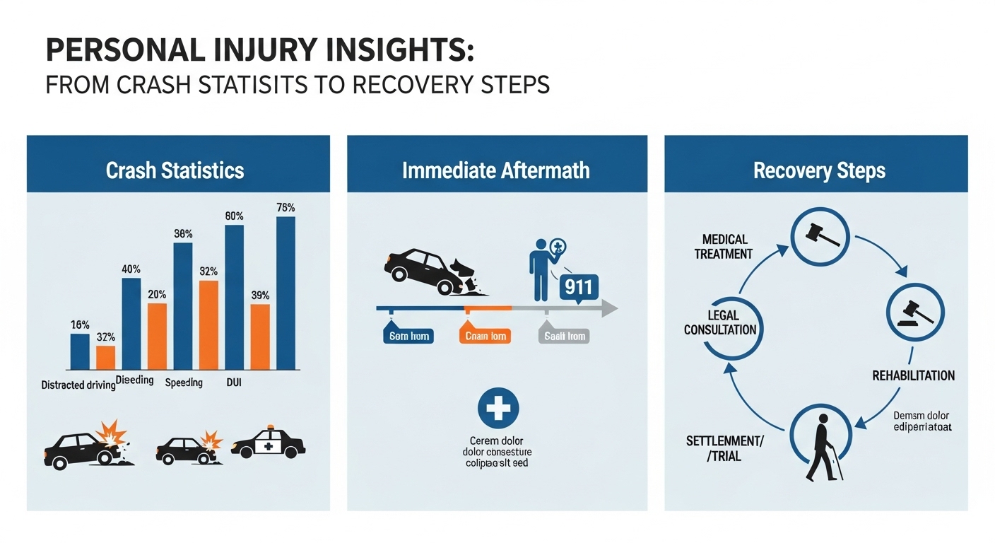 Personal Injury Insights: From Crash Statistics to Recovery Steps