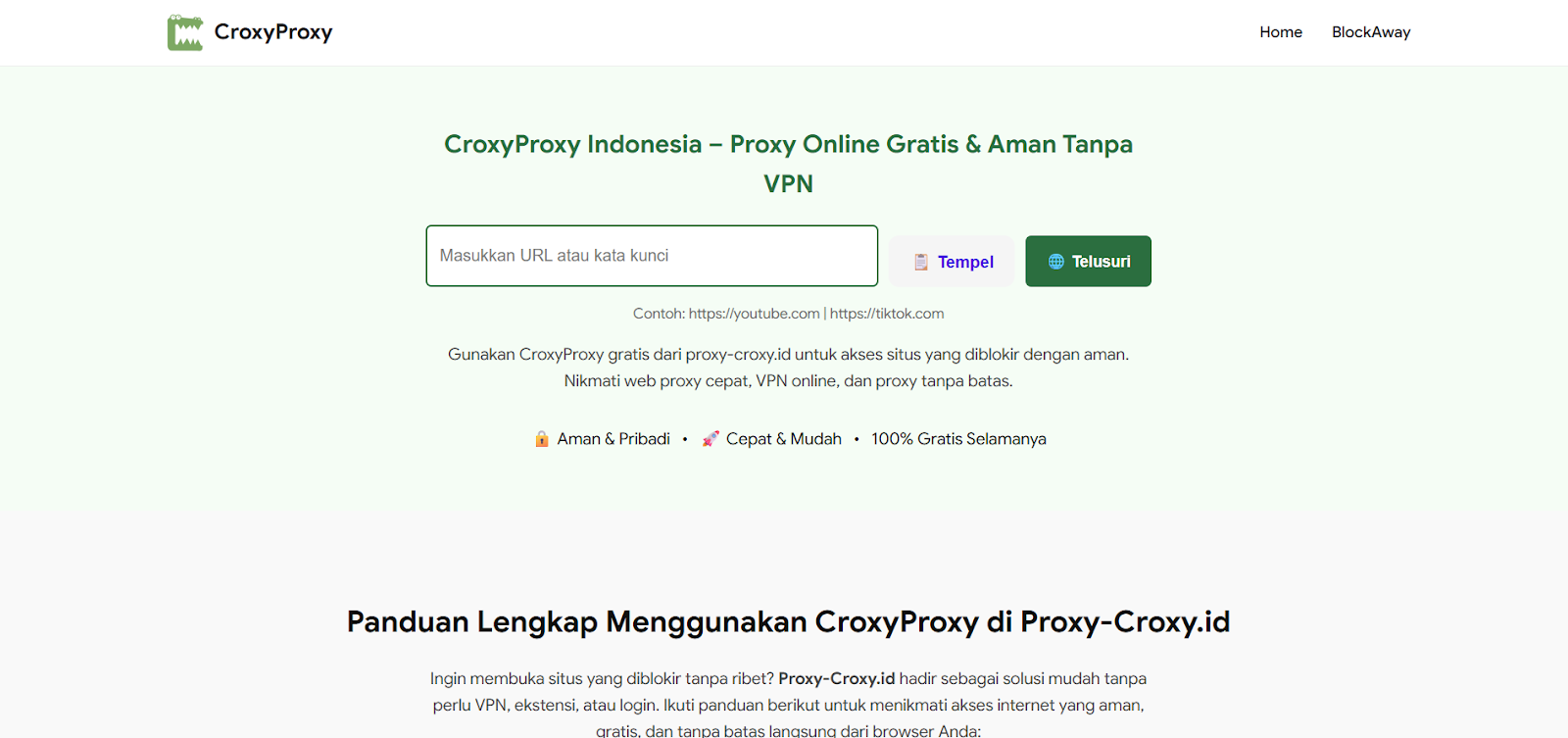 CroxyProxy: Web Proxy Modern untuk Membuka Situs yang Diblokir dengan Aman | Proxy-Croxy.id