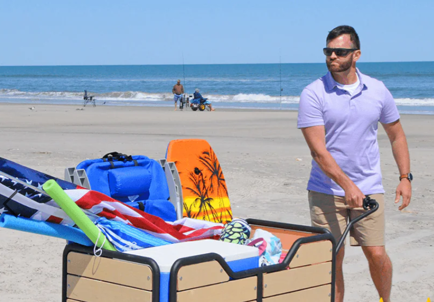 Make Beach Days Effortless with the Power of Motorized Carts