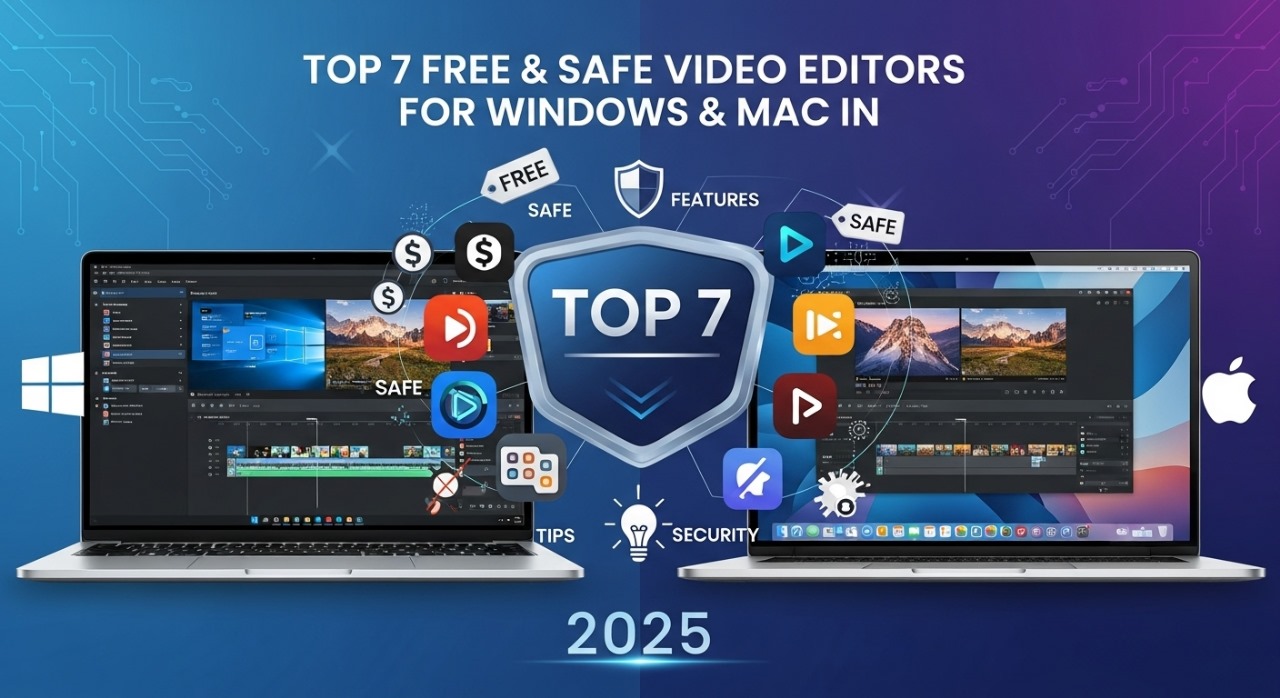 Best Free Video Editors 2025 [Safe Tools + Pro Results