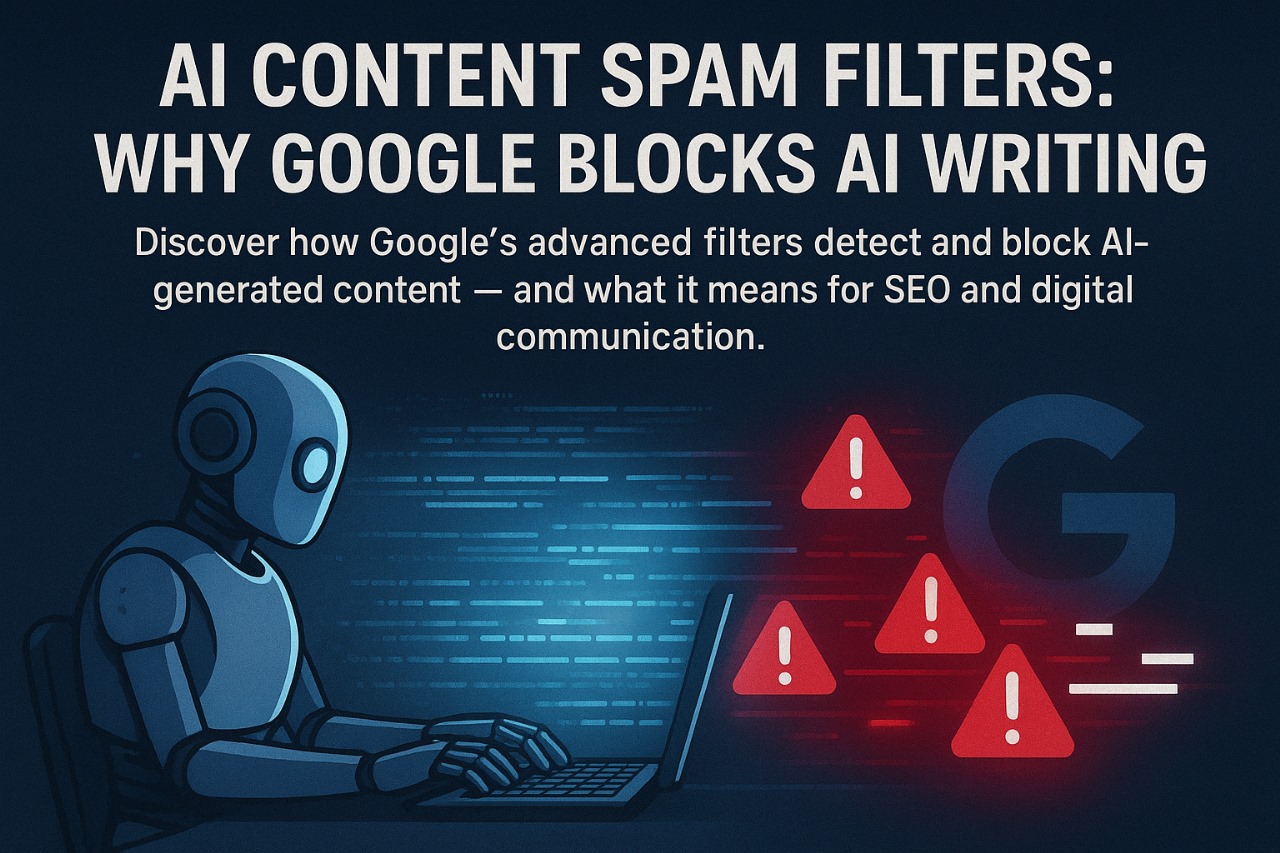 AI Content Spam Filters: Why Google Blocks AI Writing