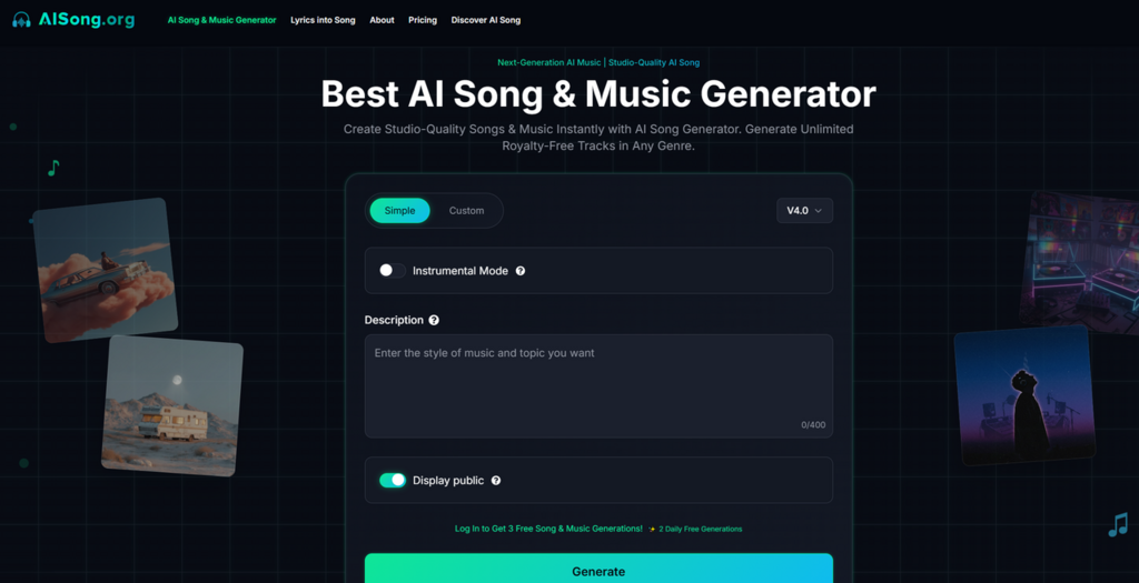 The Future of Music Creation with AI Lyrics-to-Song Technology