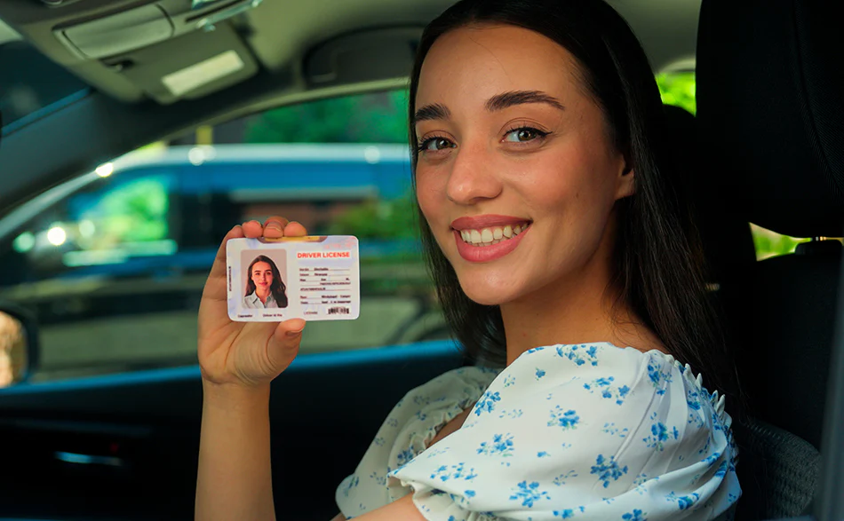 Get your real driver's license to buy a car now!