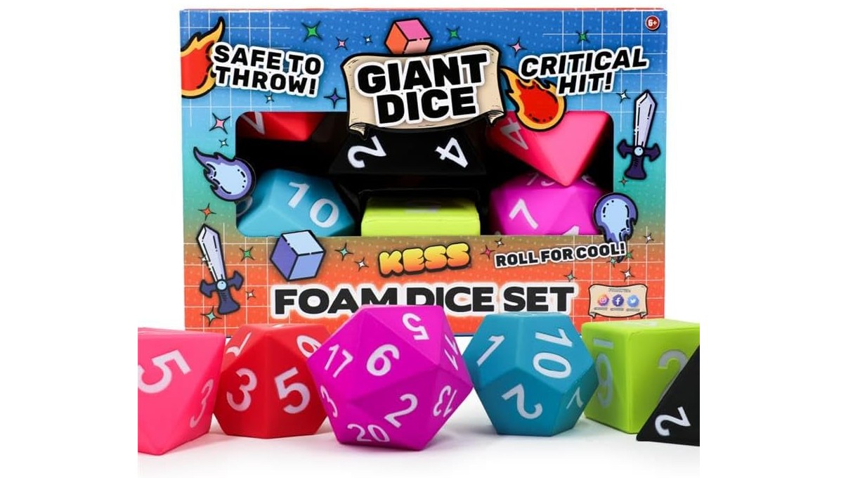 We Just Found the Most Fun Dice Set for Kids to Use Playing D&D