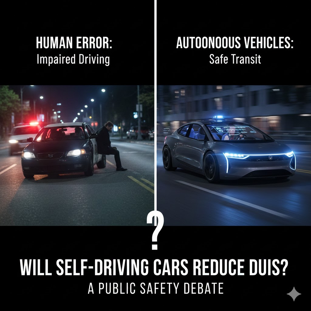 Autonomous Vehicles vs Human Error: Will Self-Driving Cars Reduce DUIs?