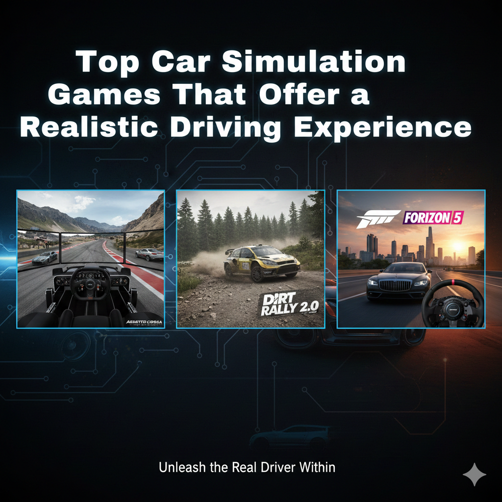 Top Car Simulation Games That Offer a Realistic Driving Experience