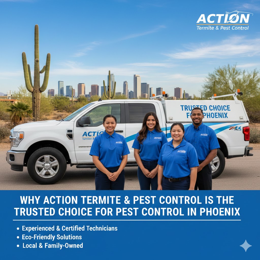Why ACTION Termite & Pest Control Is the Trusted Choice