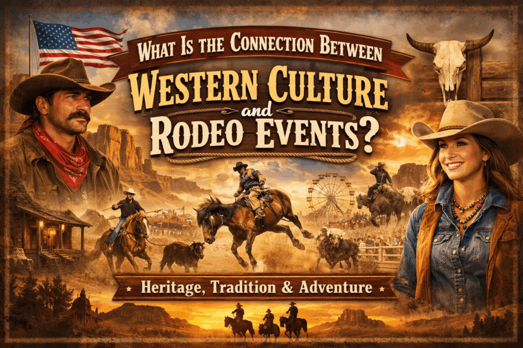 What Is the Connection Between Western Culture and Rodeo Events