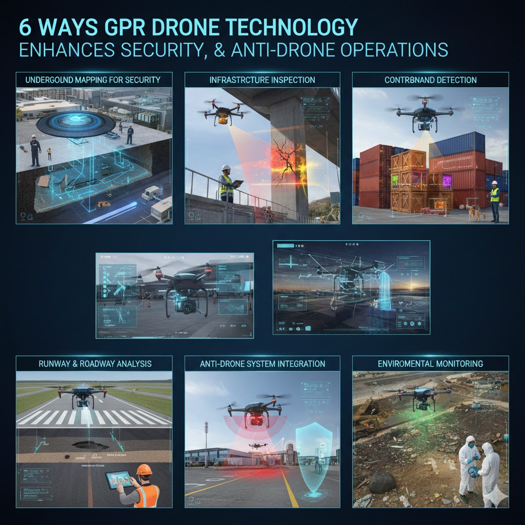 6 Ways Gpr Drone Technology Boosts Security, Inspection & Anti-Drone ...