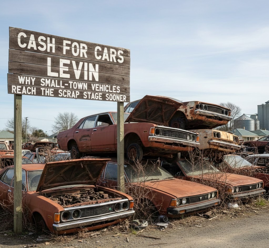 Cash for Cars Levin: Why Small-Town Vehicles Reach the Scrap Stage Sooner