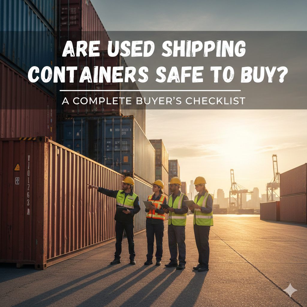 Are Used Shipping Containers Safe to Buy? A Complete Buyer’s Checklist
