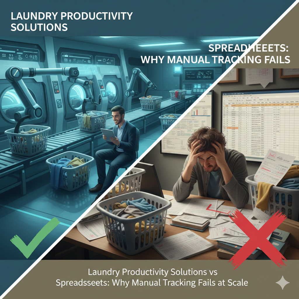 Laundry Productivity Solutions vs Spreadsheets: Why Manual Tracking ...
