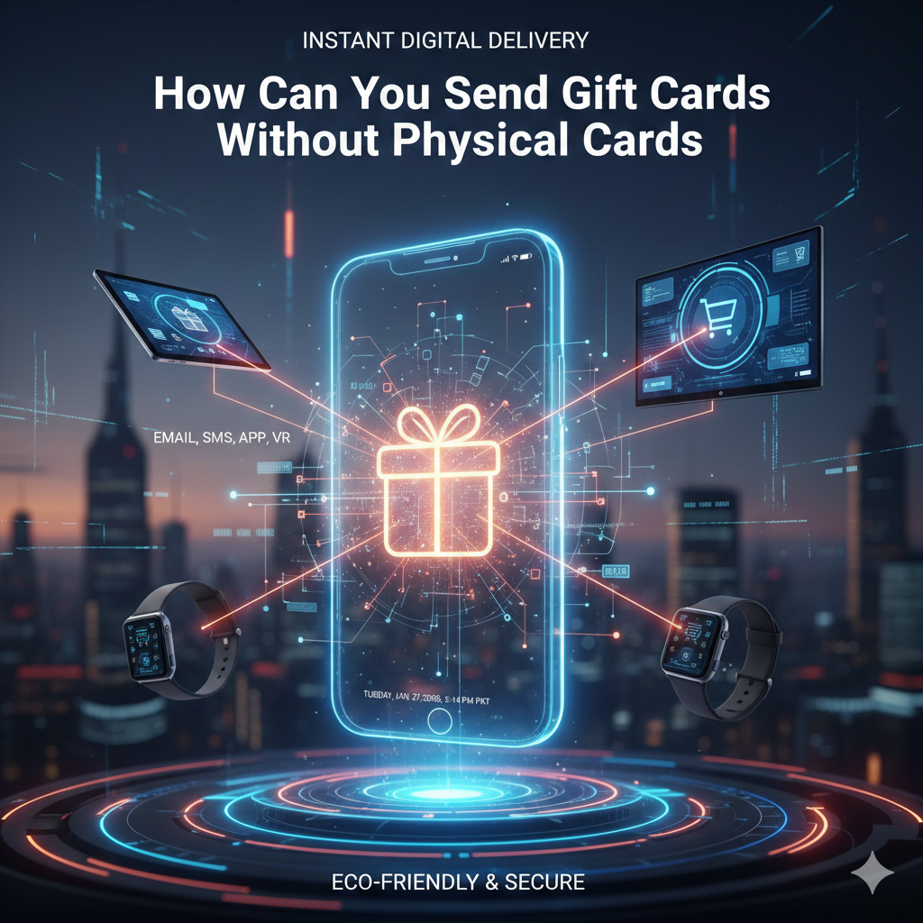 How Can You Send Gift Cards Without Physical Cards