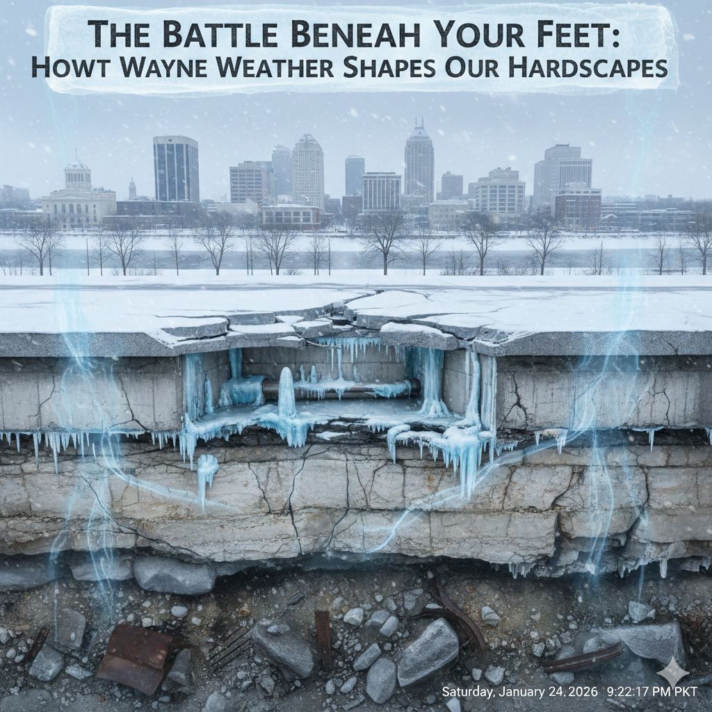 The Battle Beneath Your Feet: How Fort Wayne Weather Shapes Our Hardscapes