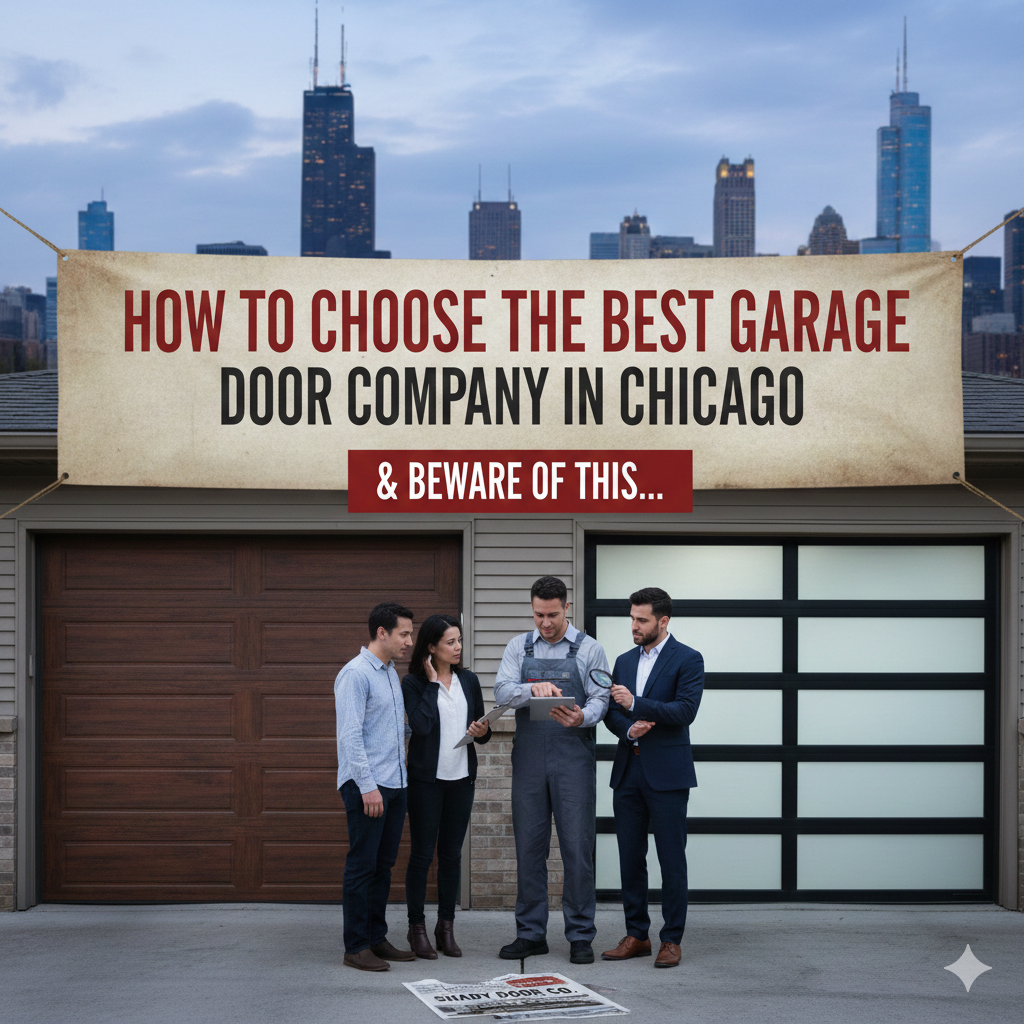 How to Choose The Best Garage Door Company in Chicago (& Beware Of This..)