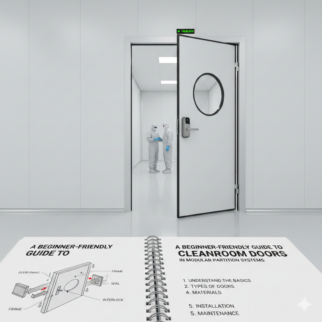 A Beginner-Friendly Guide to Cleanroom Doors in Modular Partition Systems
