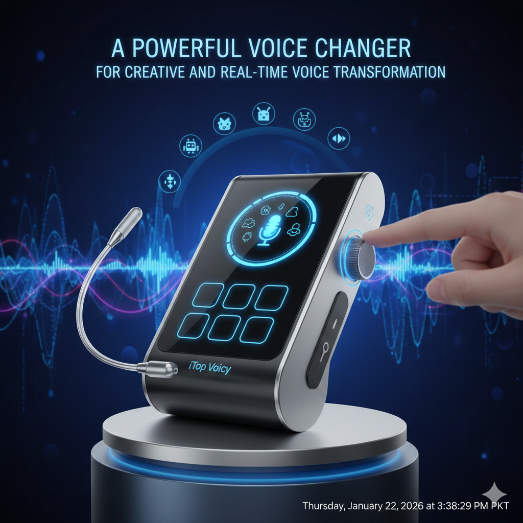 iTop Voicy: A Powerful Voice Changer for Creative and Real-Time Voice ...