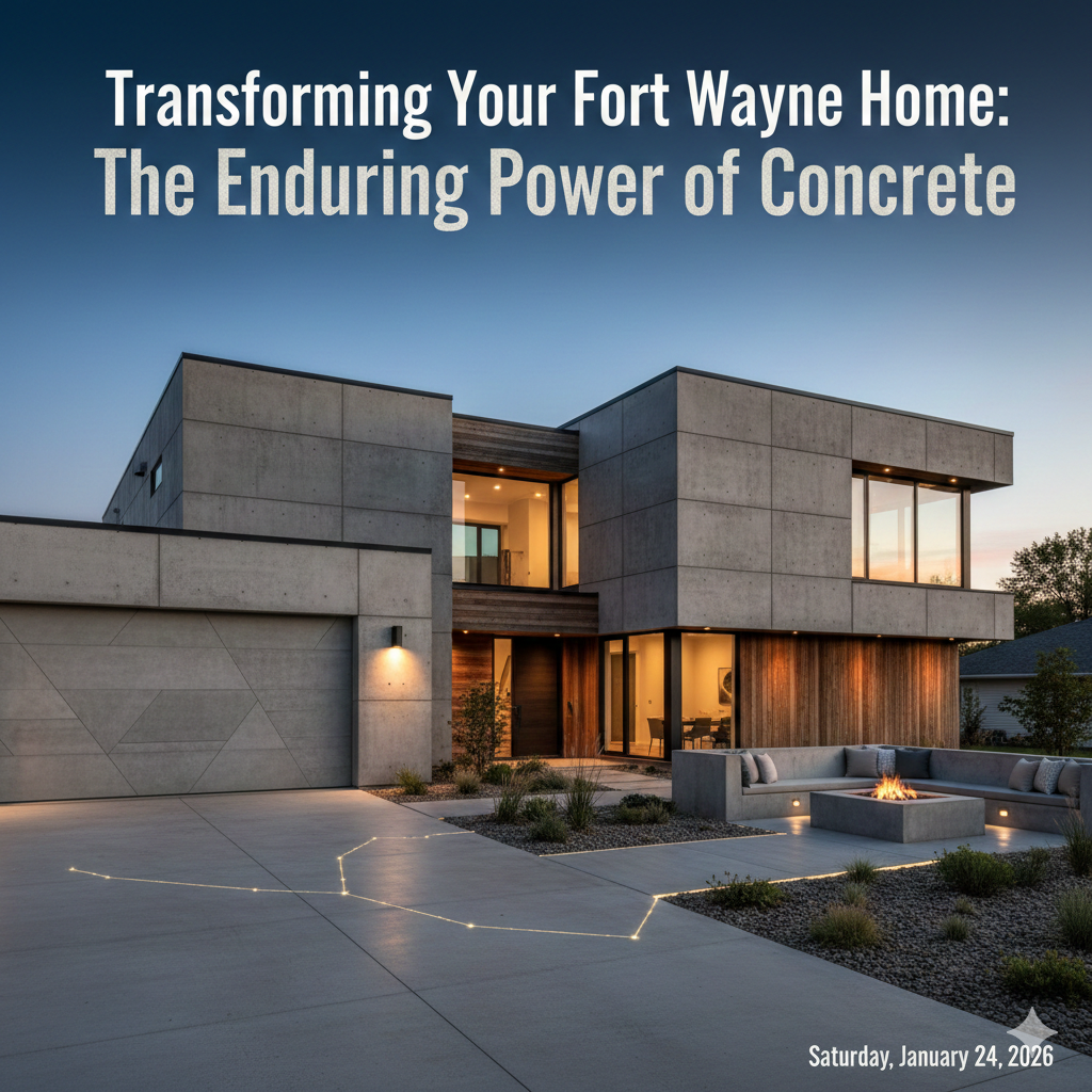 Transforming Your Fort Wayne Home: The Enduring Power of Concrete