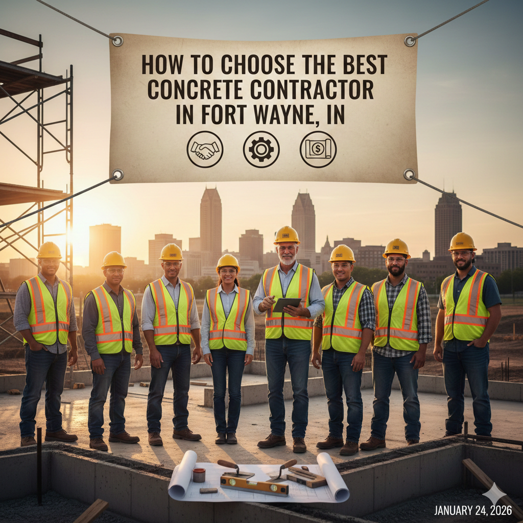 How to Choose the Best Concrete Contractor in Fort Wayne, IN