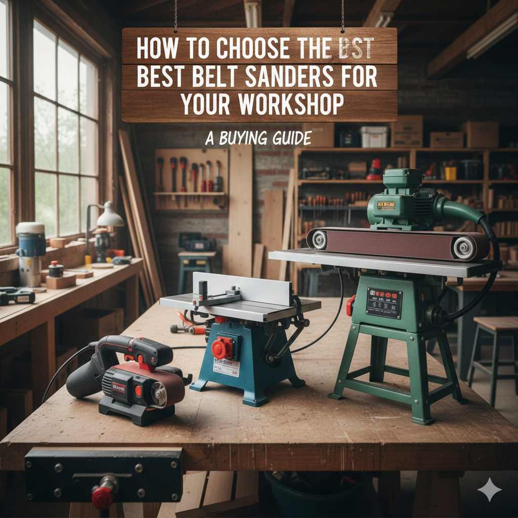 How to Choose the Best Belt Sanders for Your Workshop: A Buying Guide