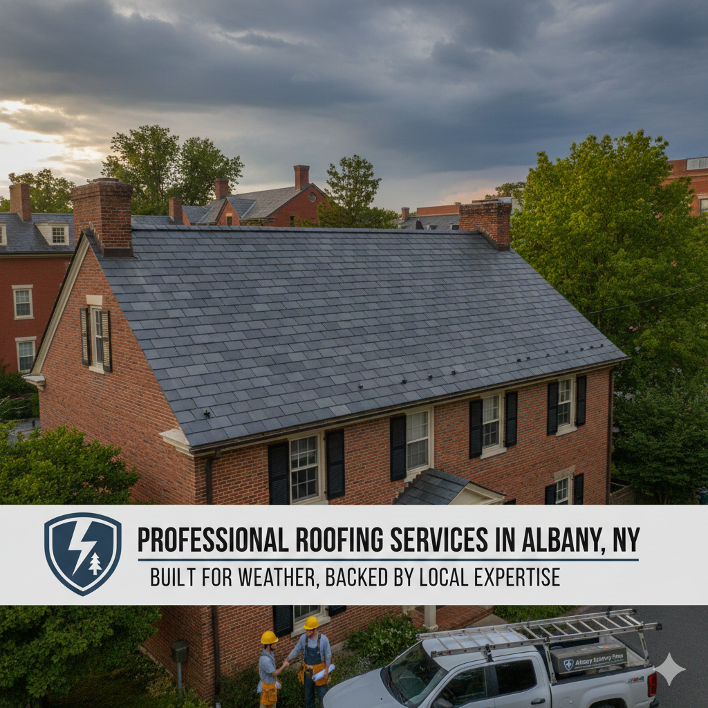 Professional Roofing Services in Albany, NY: Built for Weather, Backed ...