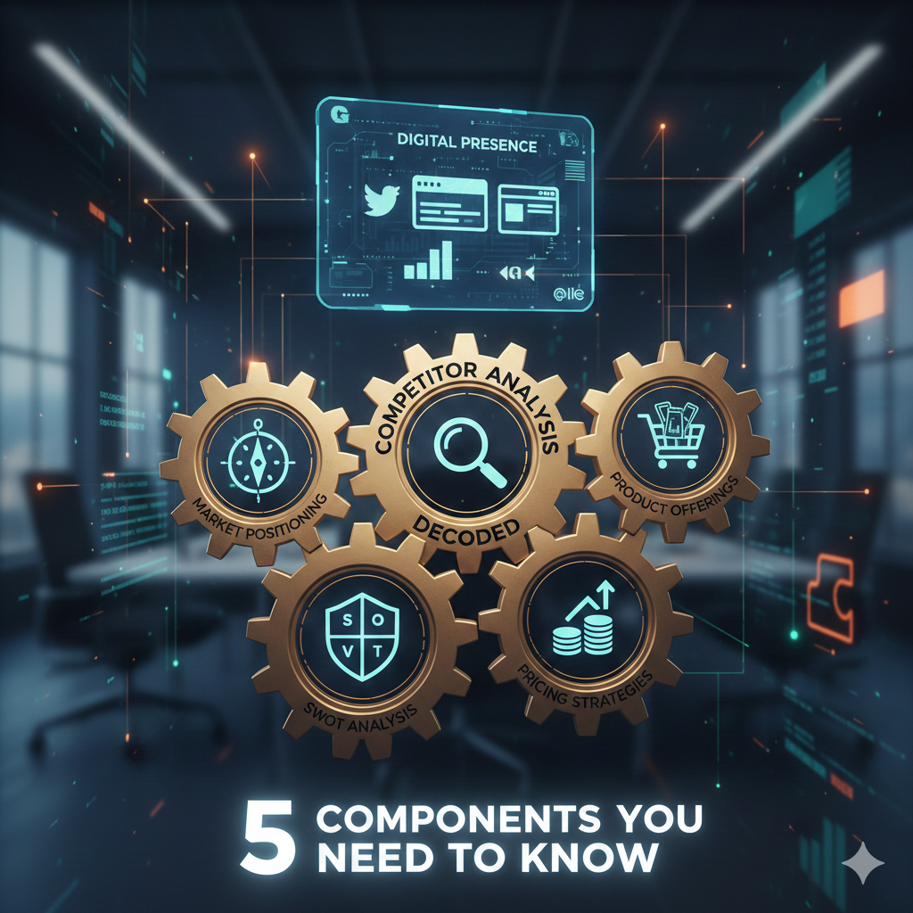 Competitor Analysis Decoded: 5 Components You Need to Know