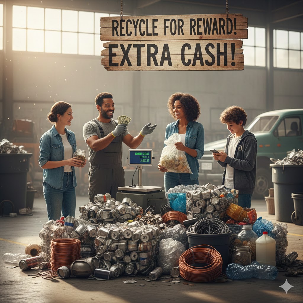 How Recycling Scrap Materials Can Put Extra Cash in Your Pocket